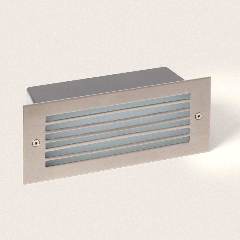 9W Drive Outdoor Recessed Wall Spotlight in Black - Ledkia