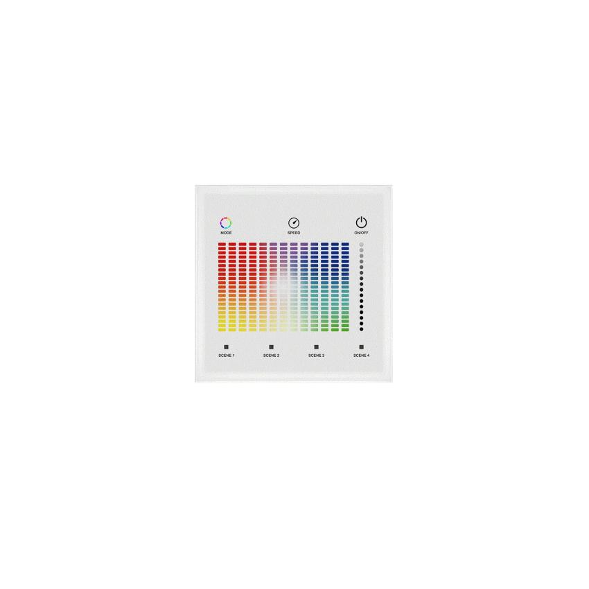 Wall Mounted Tactile DALI Master Dimmer Remote RGB - Ledkia
