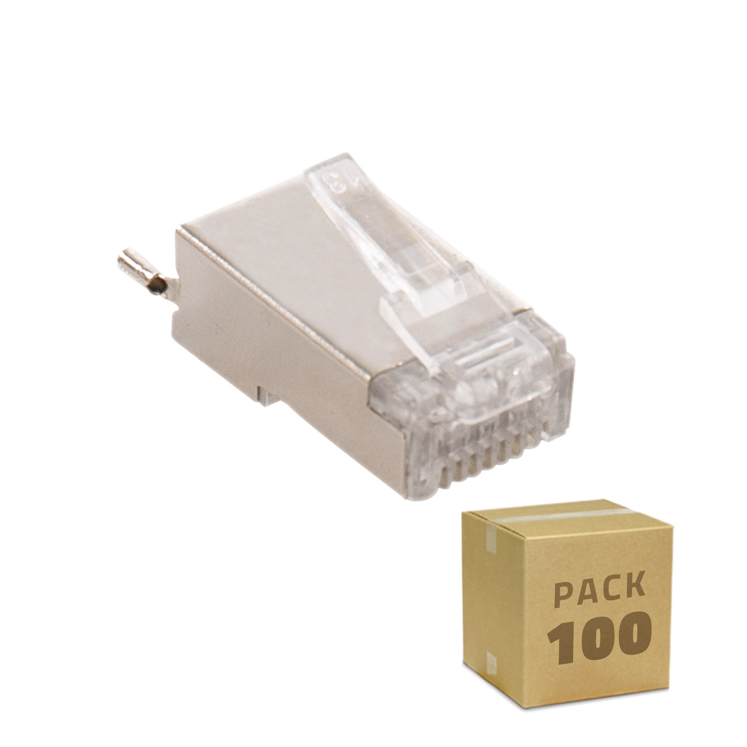 Pack of Outdoor RJ45 Connector (100 un) - Ledkia