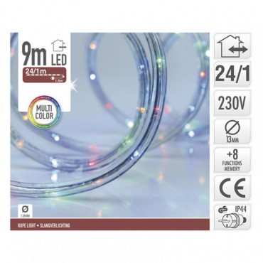 9m Outdoor RGB LED Rope Light with 8 Modes - Ledkia