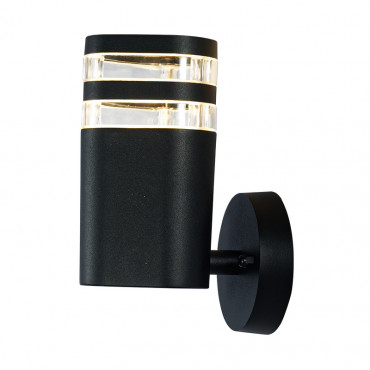 Bonnie Outdoor Wall Lamp in Black - Ledkia