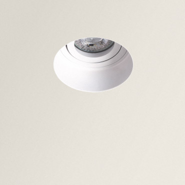 Plaster Integration Trimless Round Downlight Ring for GU10 LED Bulb ...