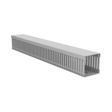 1m Slotted Gutter (40x40mm) - Ledkia