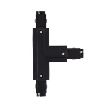 T Connector with Right Side Connection for Three Phase Track - Ledkia