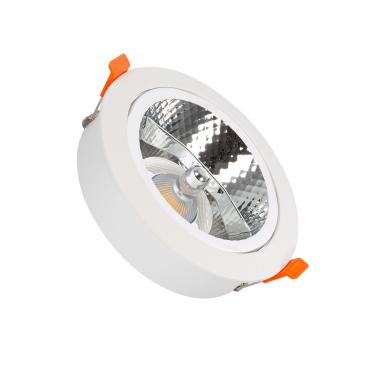 Spot Downlight LED Rond 15W AR111 Coupe Ø120 mm - Ledkia