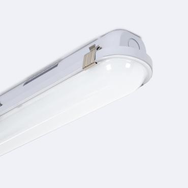 Plafoniera Stagna LED 120 cm 36W IP65 con Luce di Emergenza - Ledkia