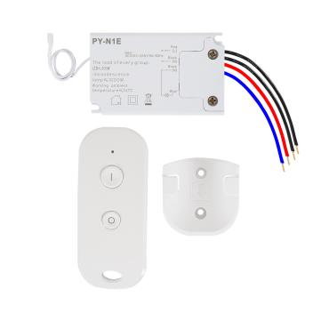 Single Switch with RF Remote Control - Ledkia
