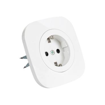 Steckdose Typ F Schuko Klassik Rund - Ledkia