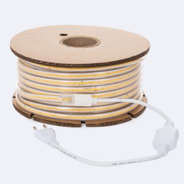 LED Strip Rol Dimbaar 220V COB 320 LED/m 720lm/m CRI90 Breedte 12mm 50m ...
