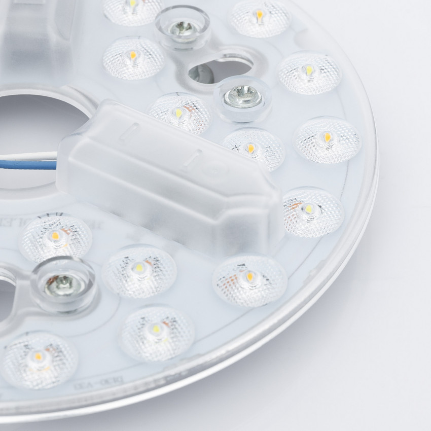 Luce di Ricambio per Ventilatore da Soffitto LED 15W 220V CCT PCB con ...