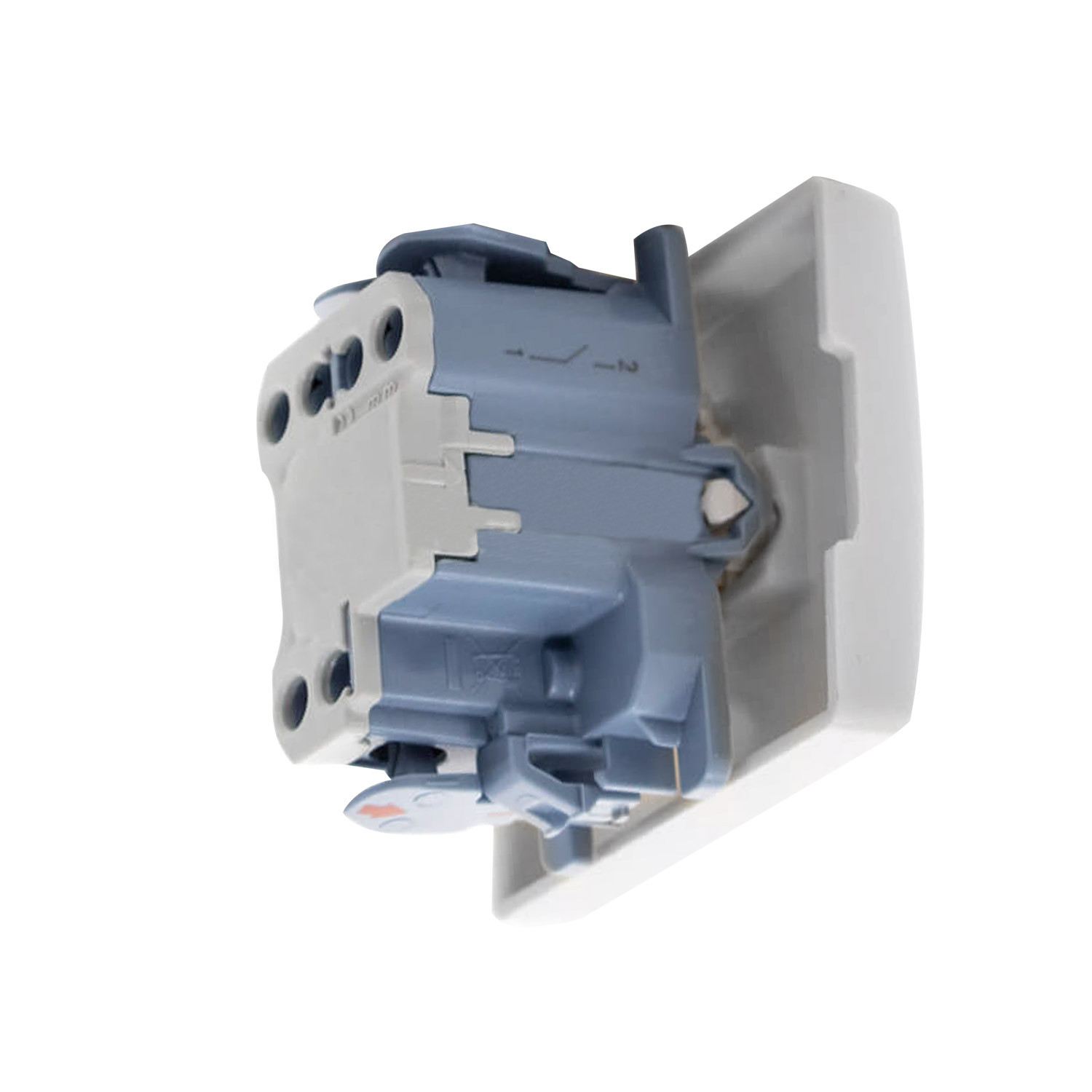 Single-Pole Switch 10AX 250V with Fast Terminal Connection System Simon ...