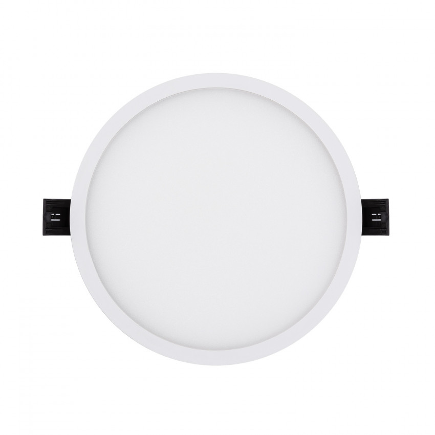 Round 30W High Lumen LED Panel Ø 205mm Cut-Out - Ledkia