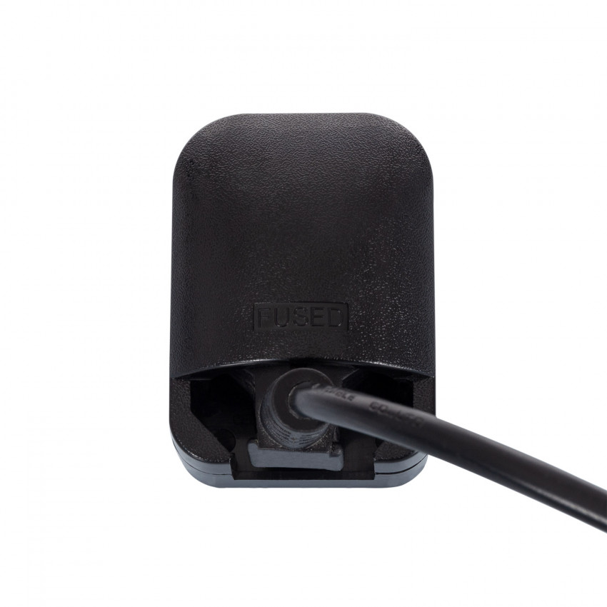 Plug Adapter F Type Wide Head Low Cord to G Type Plug (UK) - Ledkia