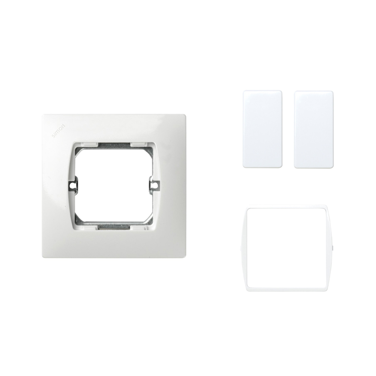 Single Switch Kit Narrow Double Switch SIMON 27 - Ledkia