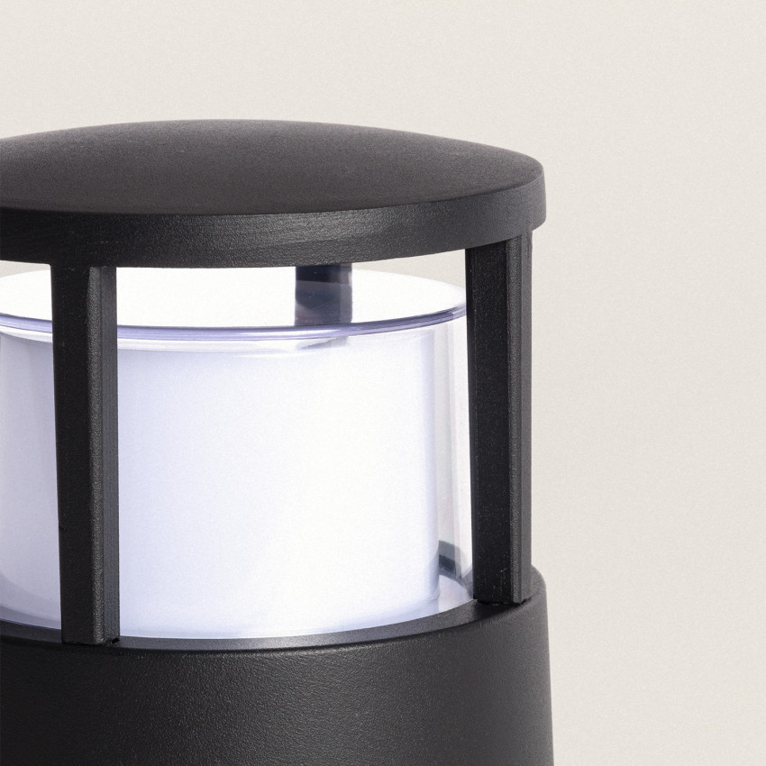 Visby 5W Aluminium Outdoor Fence Post Light 11cm - Ledkia