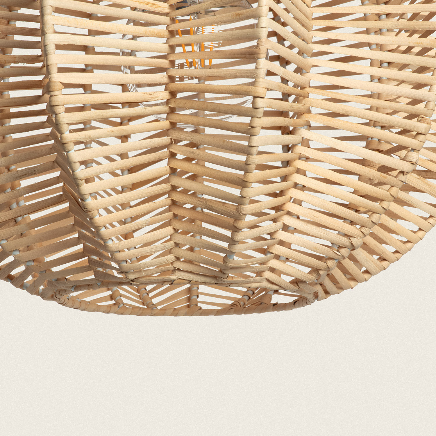 Tobonga Rattan Pendant Lamp - Ledkia